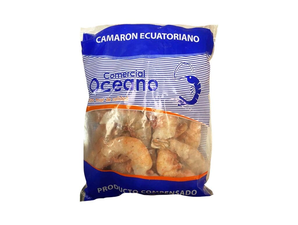 Camarón apanado con cola. Cobertura natural o coco | Aquality